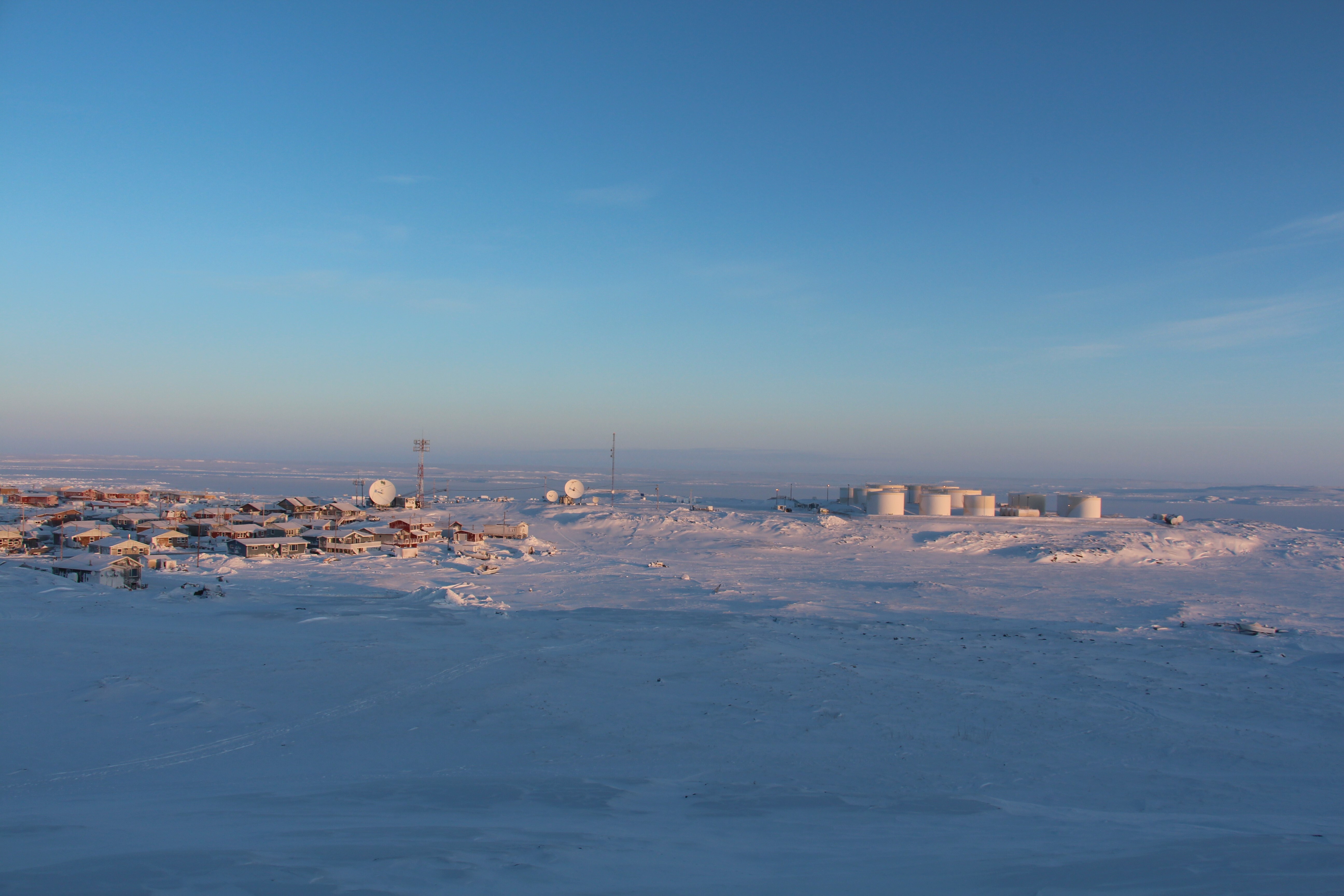 Liaison hydroélectrique et de fibre optique au Kivalliq | Banque de l ...
