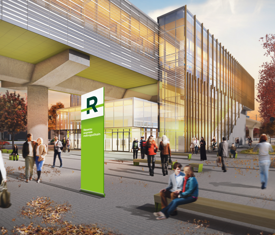 Réseau express métropolitain (REM) | Canada Infrastructure Bank (CIB)